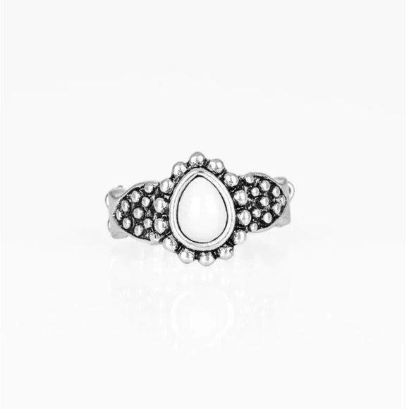 paparazzi | Accessories | Pep Talk Silver Ring By Paparazzi | Poshmark
